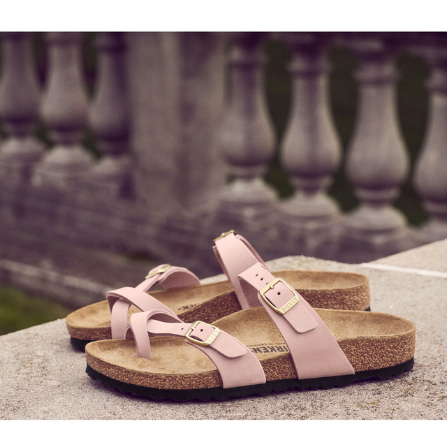 Birkenstock Mayari Sandal (Women) - Soft Pink Nubuck – The Heel Shoe ...