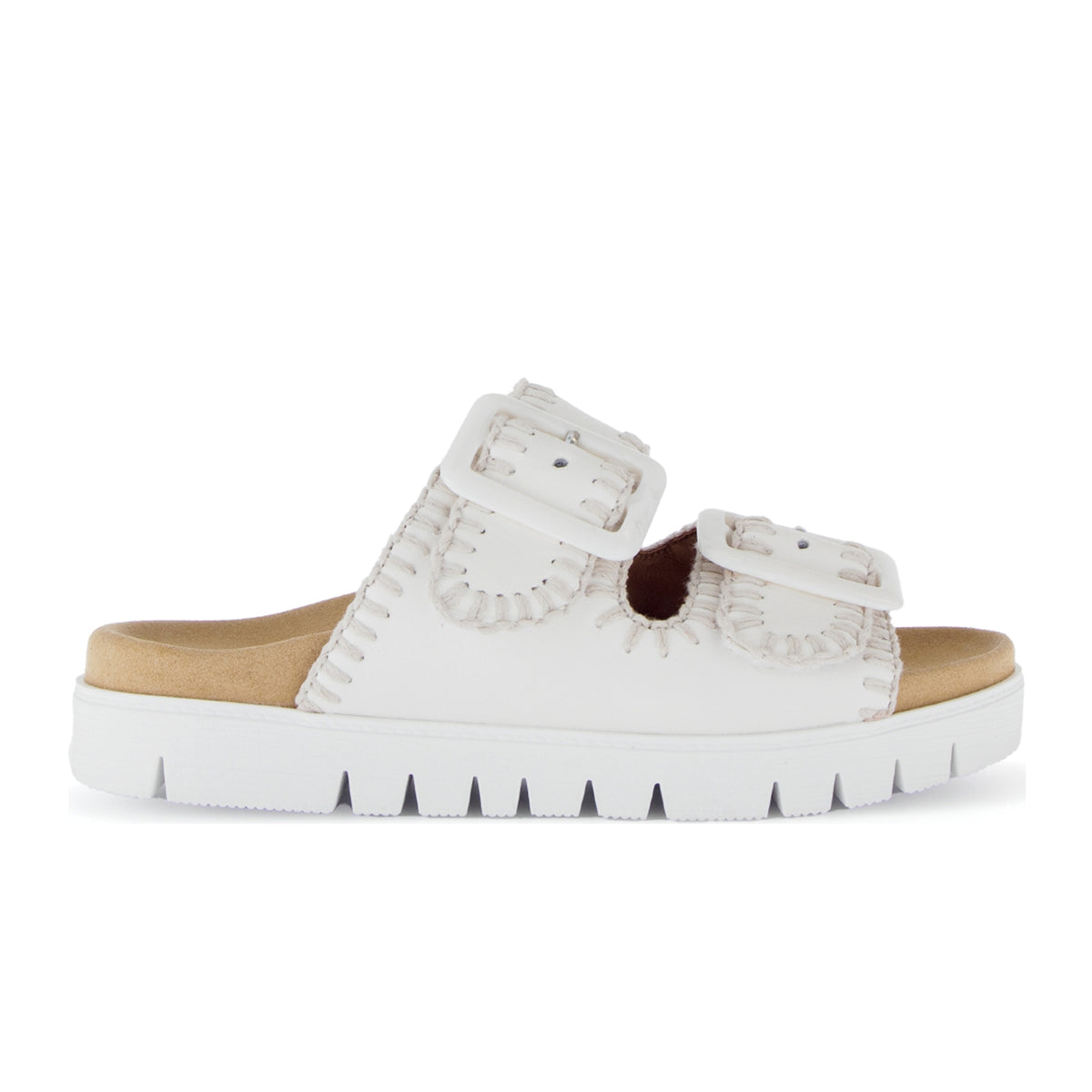 Gabor 63.741.20 Stitch Slide Sandal (Women) - Nappa Nava/Latte – The ...