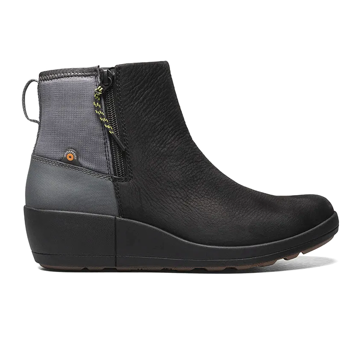 Bogs Vista Rugged Zip Waterproof Ankle Boot (Women) - Black Multi – The ...