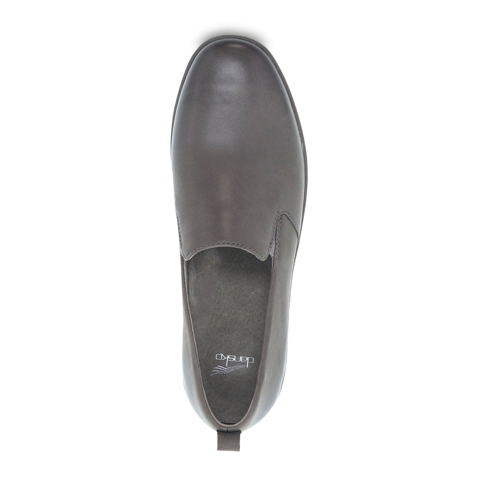 Dansko Linley Slip On (Women) - Grey Burnished Calf - The Heel Shoe Fitters