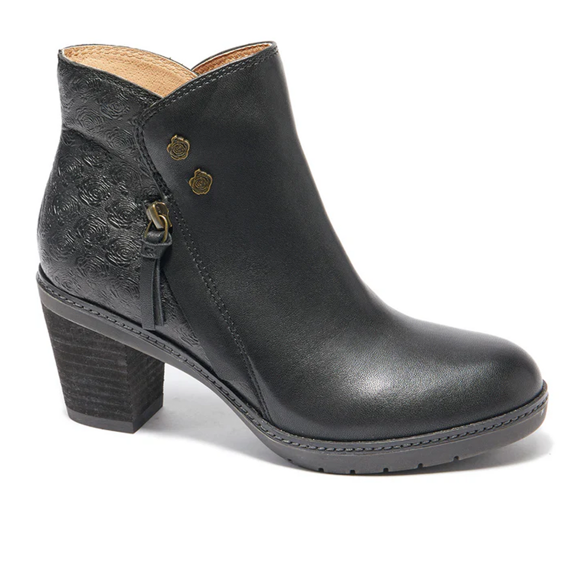 Halsa Rea Ankle Boot (Women) - Black – The Heel Shoe Fitters