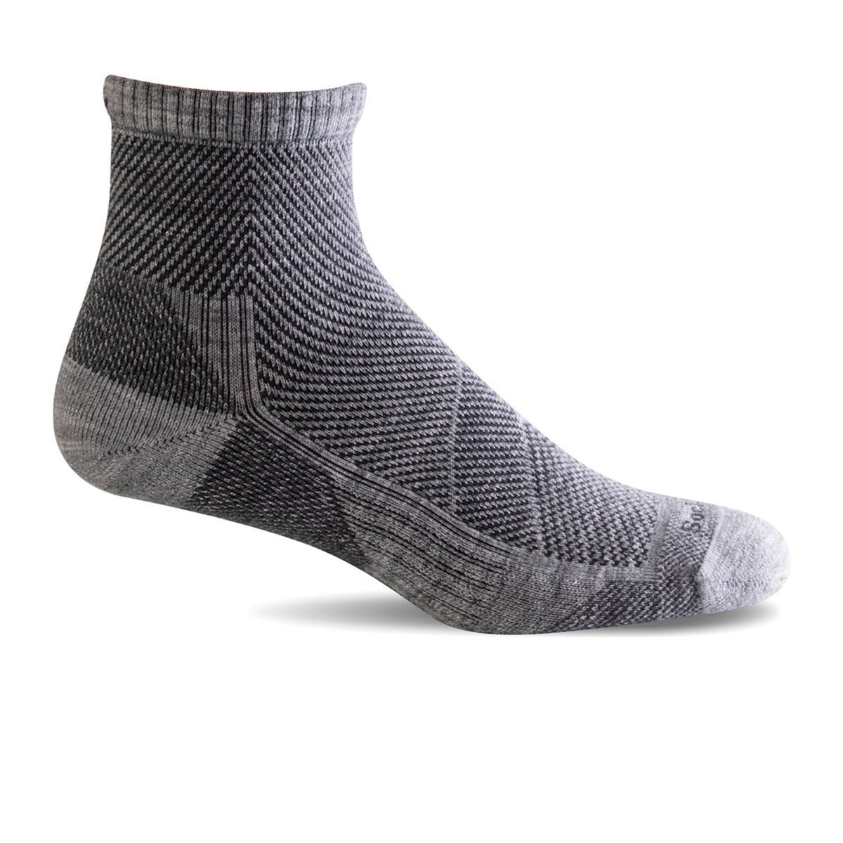Sockwell Elevate Quarter Compression Sock (Men) - Light Grey – The Heel ...