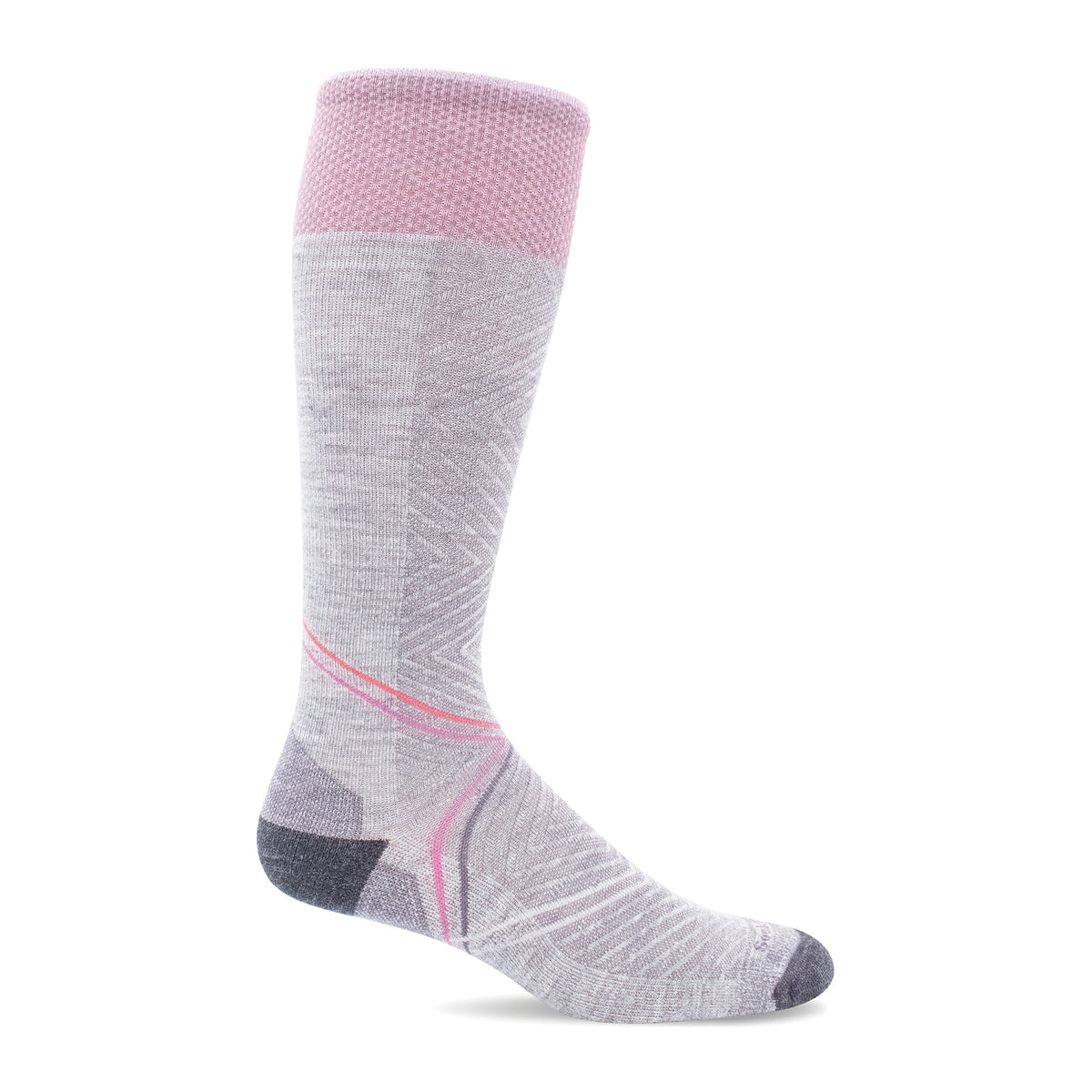 Sockwell Pulse Over the Calf Compression Sock (Women) - Light Grey ...